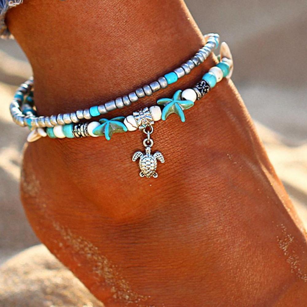 Handmade Summer Beach Anklet – Boho Peak