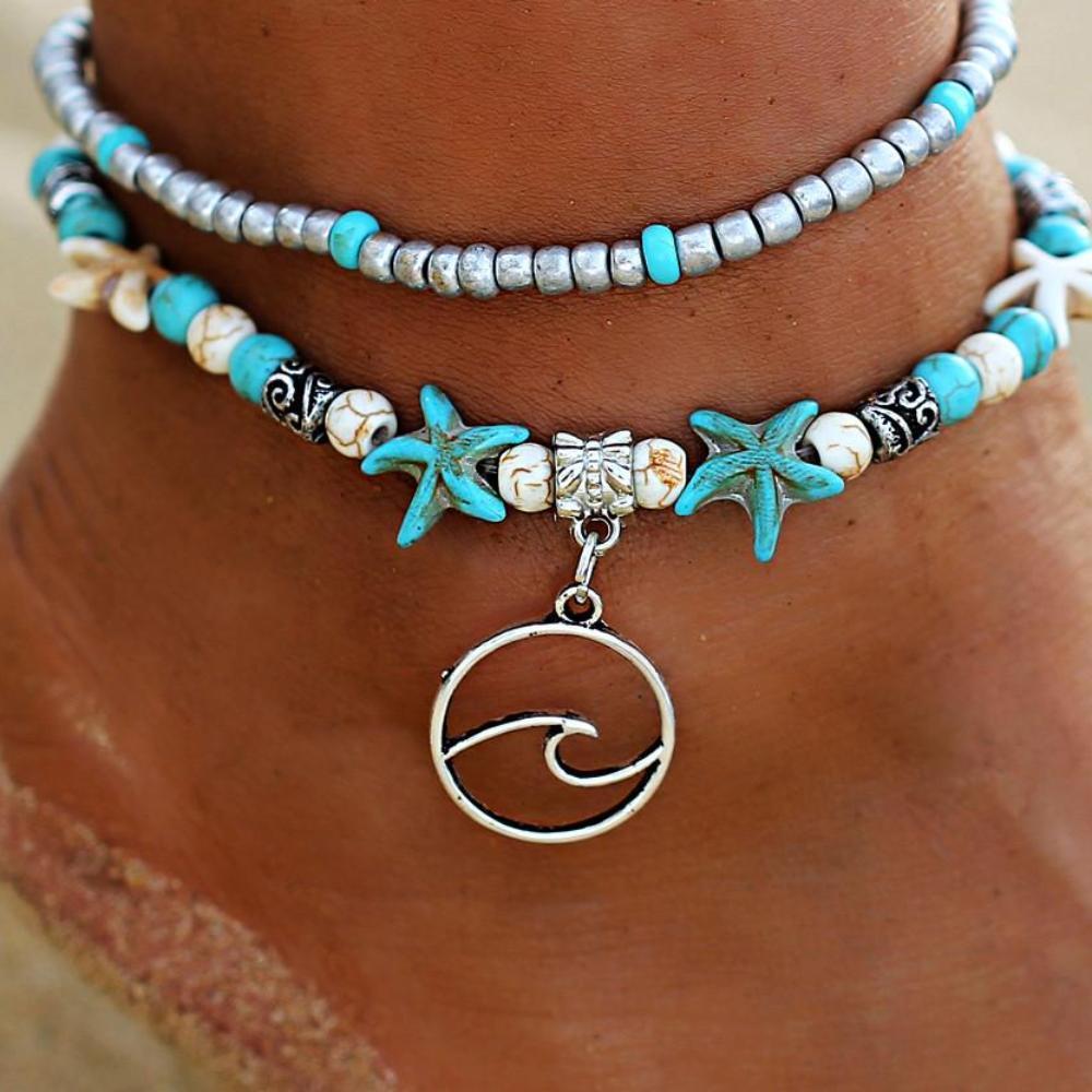 Handmade Summer Beach Anklet – Boho Peak